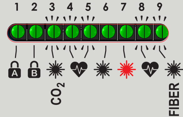 LC1000 - Control Module Port and LED Overview - Epilog Support Center